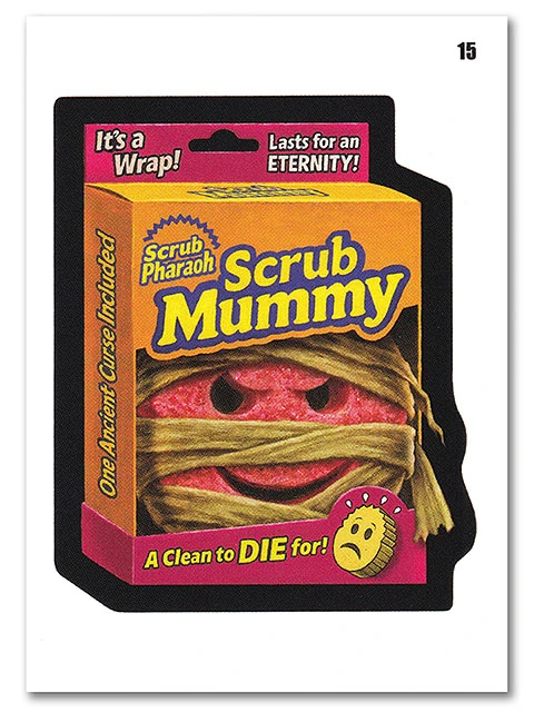 Scrub Mummy | Wacky Packages Wiki | Fandom