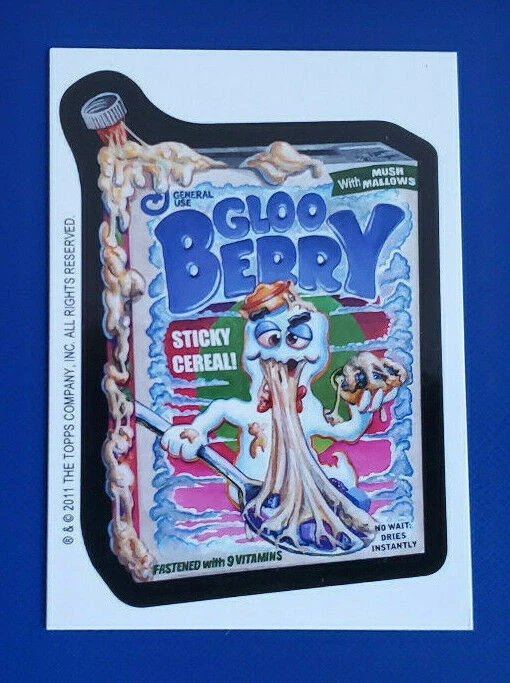 Gloo Berry Sticky Cereal | Wacky Packages Wiki | Fandom