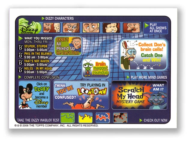 Dizzy Channel | Wacky Packages Wiki | Fandom