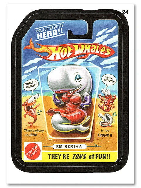 Hot Whales Big Bertha | Wacky Packages Wiki | Fandom
