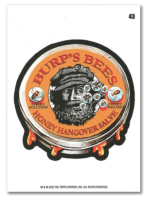 Burp's Bees | Wacky Packages Wiki | Fandom