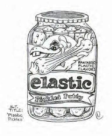 Elastic | Wacky Packages Wiki | Fandom