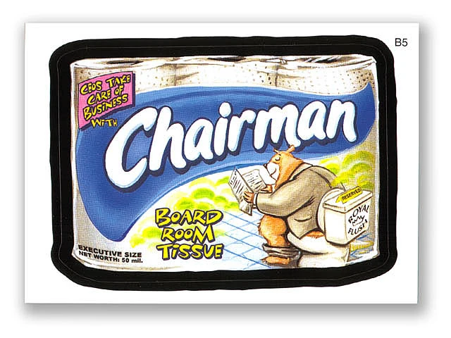 Chairman | Wacky Packages Wiki | Fandom