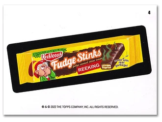 Fudge Stinks | Wacky Packages Wiki | Fandom