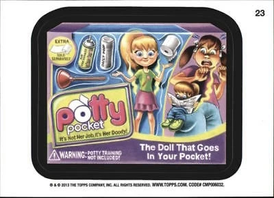 Potty Pocket | Wacky Packages Wiki | Fandom