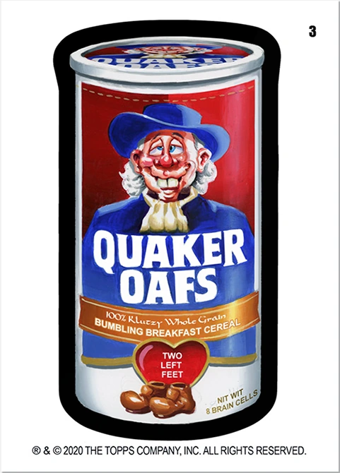 Quaker Oafs | Wacky Packages Wiki | Fandom