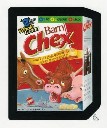Barn Chex | Wacky Packages Wiki | Fandom