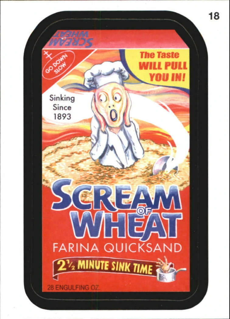 Scream of Wheat | Wacky Packages Wiki | Fandom