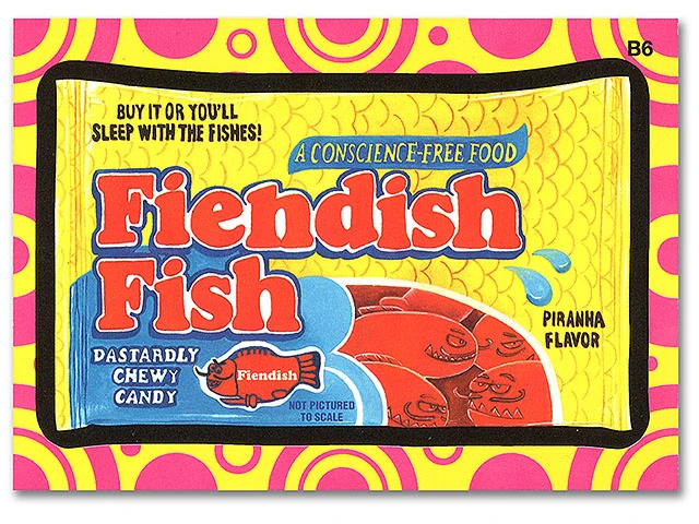 Fiendish Fish | Wacky Packages Wiki | Fandom