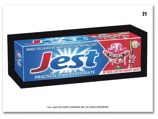 Jest Practical Joke Toothpaste | Wacky Packages Wiki | Fandom