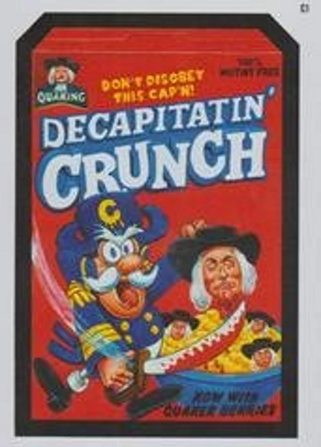 Decapitatin' Crunch | Wacky Packages Wiki | Fandom