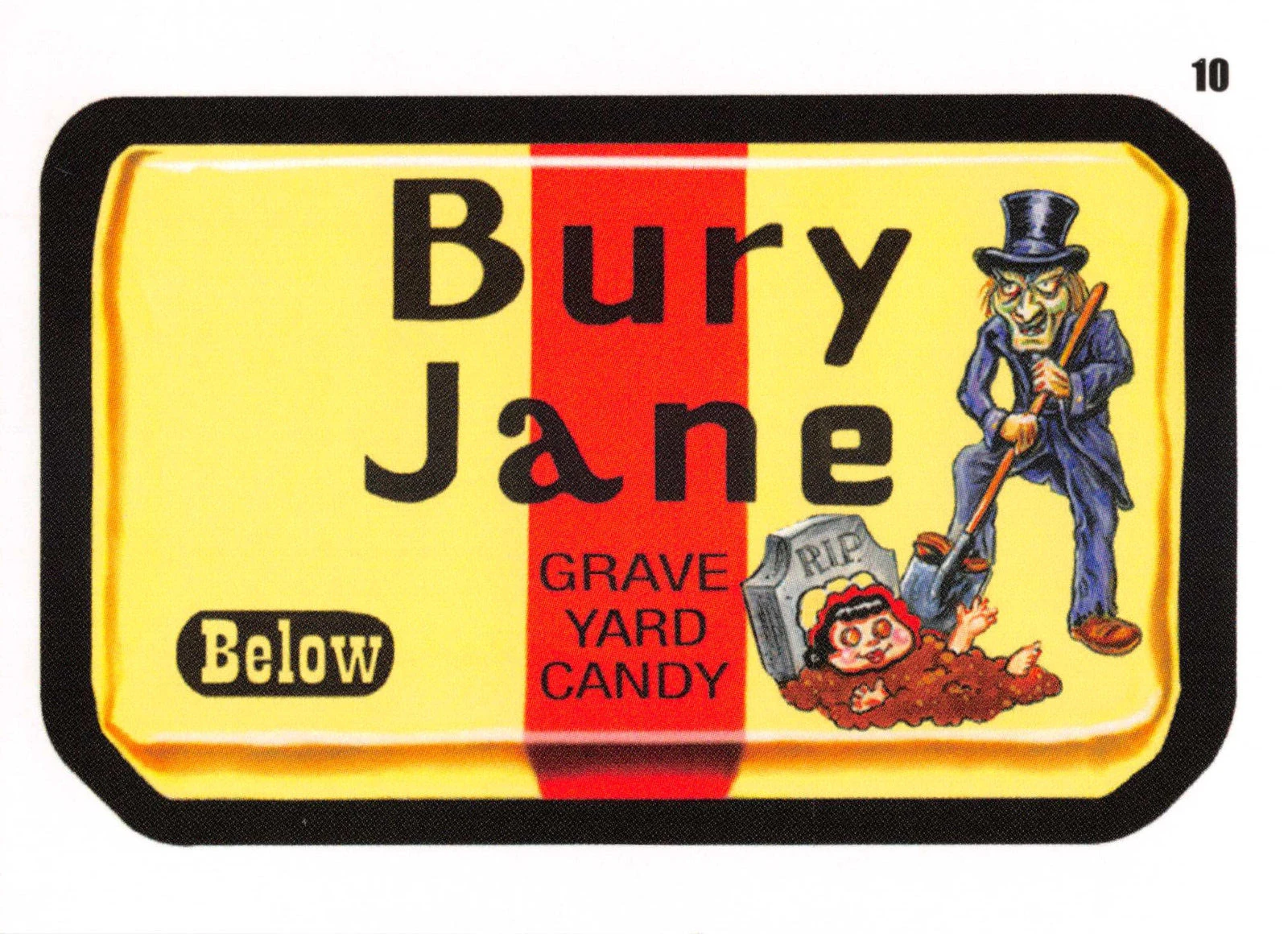 Bury Jane | Wacky Packages Wiki | Fandom