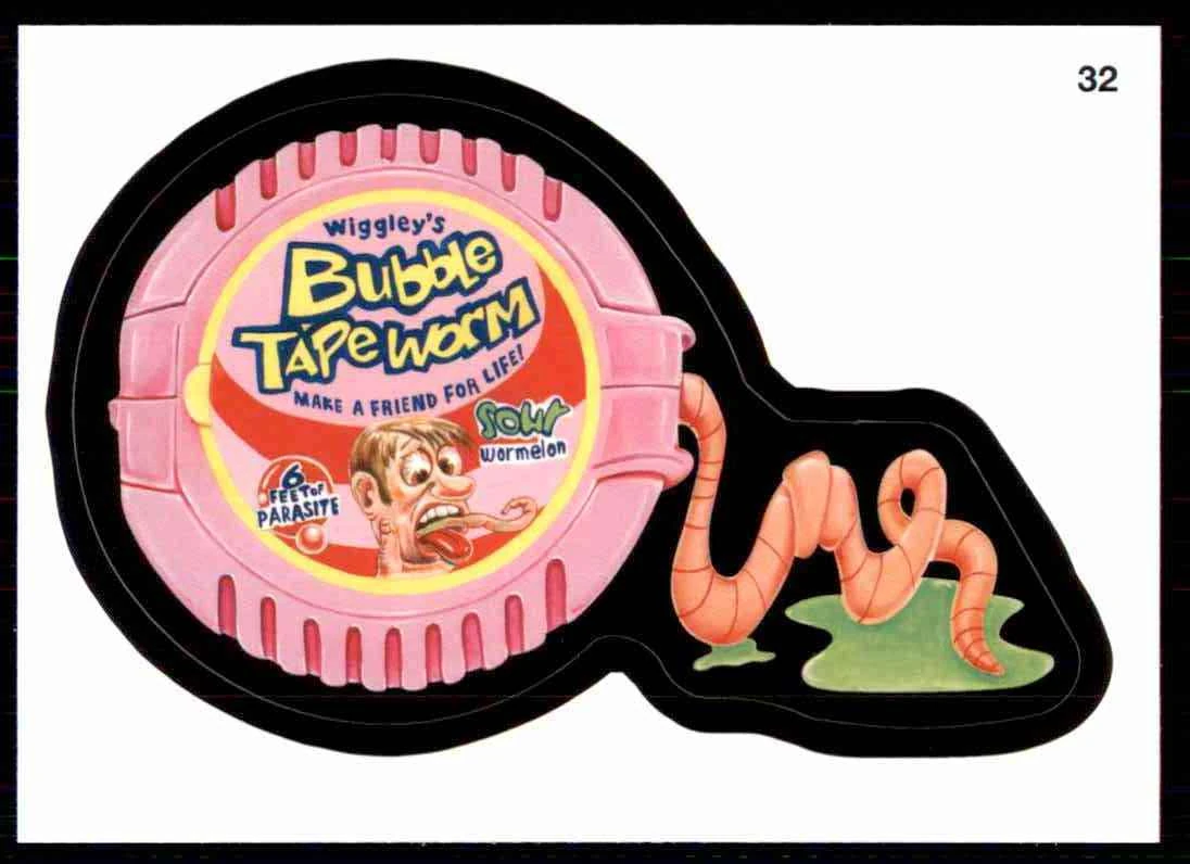 Bubble Tapeworm | Wacky Packages Wiki | Fandom