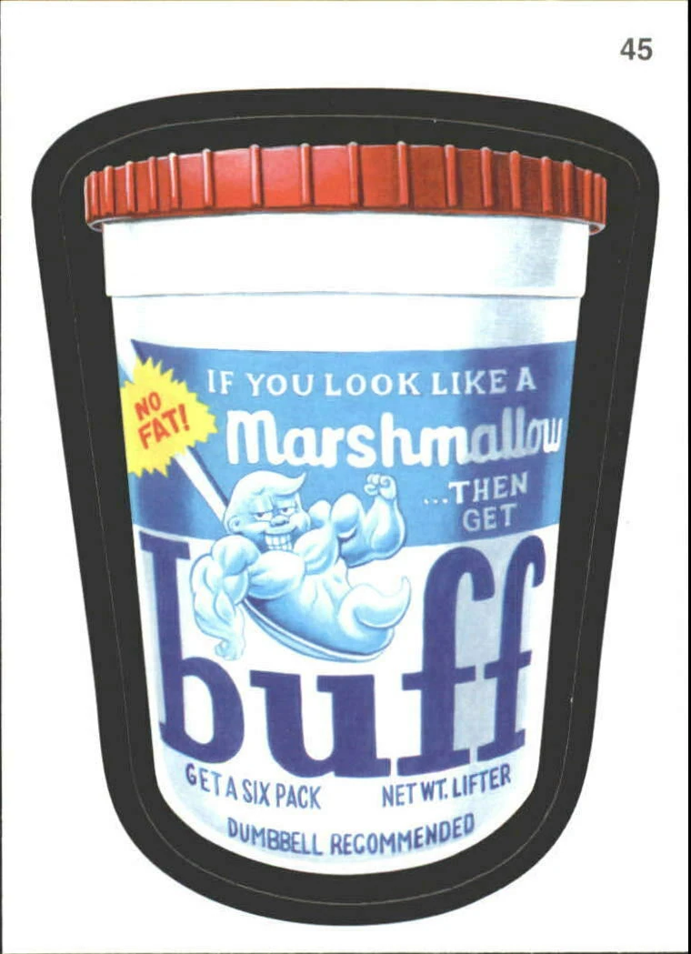 Marshmallow Buff | Wacky Packages Wiki | Fandom