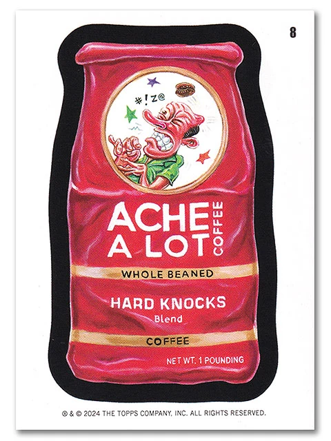 Ache A Lot Coffee | Wacky Packages Wiki | Fandom