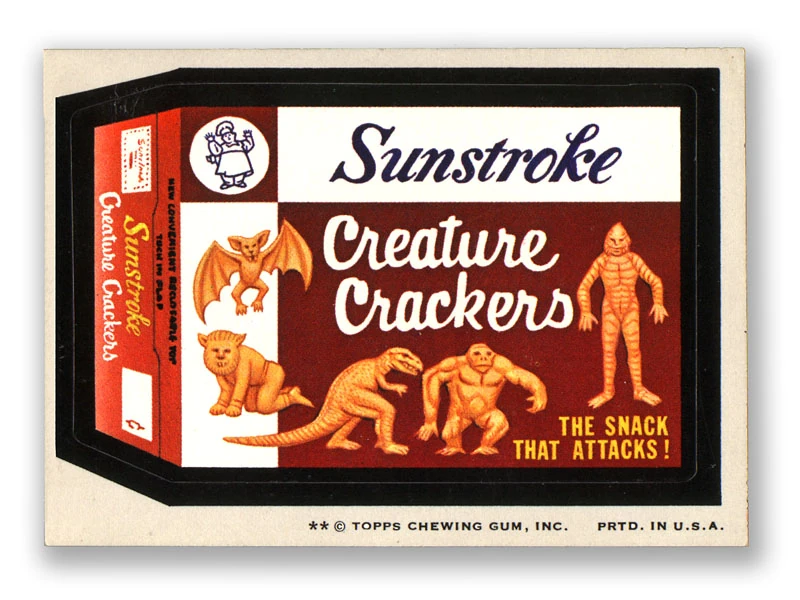 Creature Crackers | Wacky Packages Wiki | Fandom