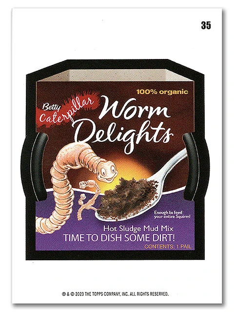 Worm Delights | Wacky Packages Wiki | Fandom