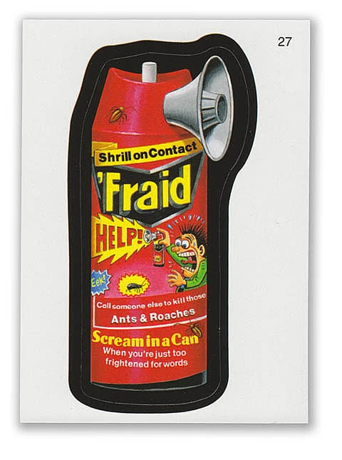 Fraid | Wacky Packages Wiki | Fandom