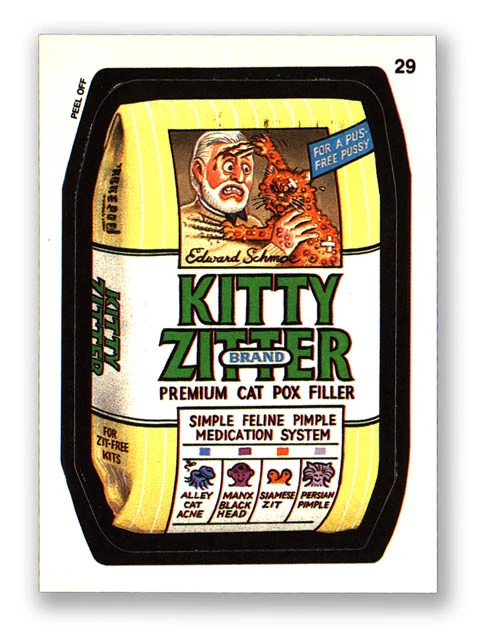 Kitty Zitter | Wacky Packages Wiki | Fandom