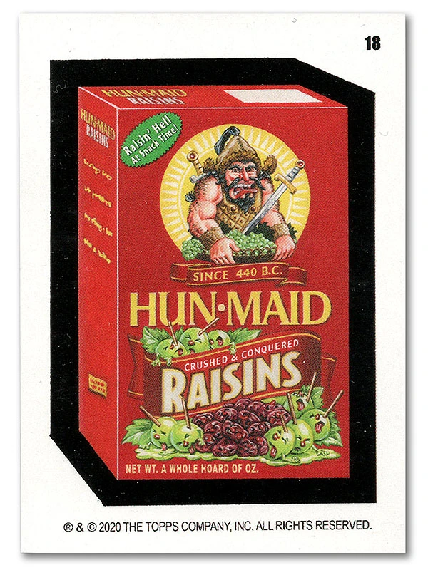 Hun Maid | Wacky Packages Wiki | Fandom