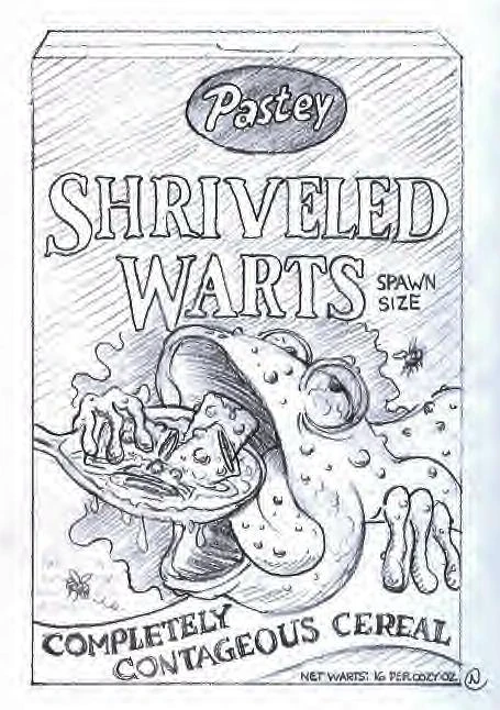 Shriveled Warts | Wacky Packages Wiki | Fandom