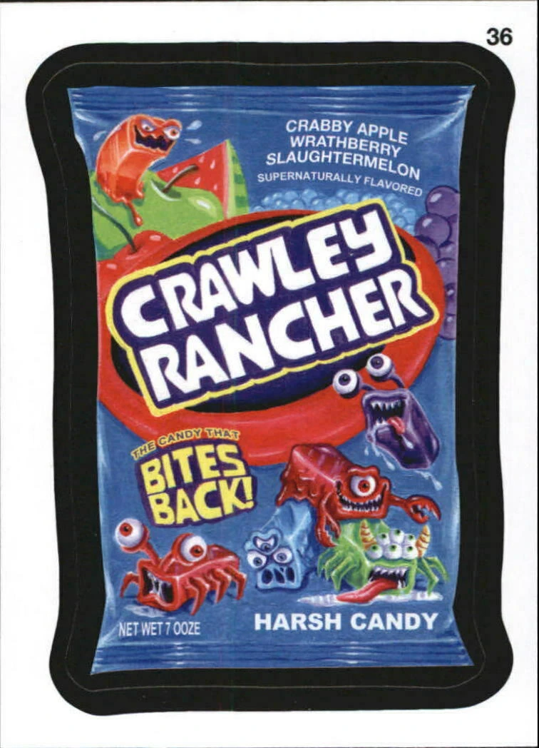 Crawley Rancher Harsh Candy | Wacky Packages Wiki | Fandom