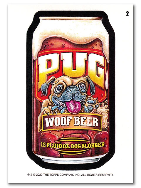 Pug Woof Beer | Wacky Packages Wiki | Fandom