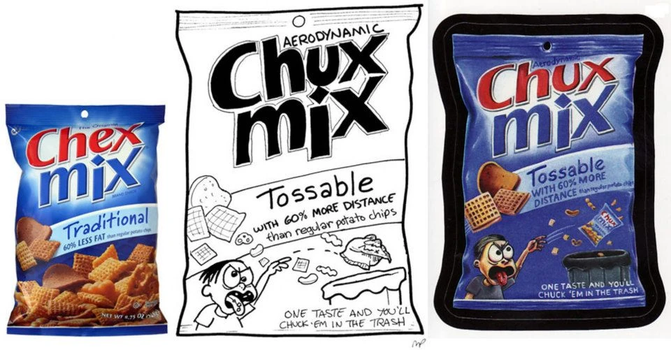Chux Mix (rough concept) | Wacky Packages Wiki | Fandom