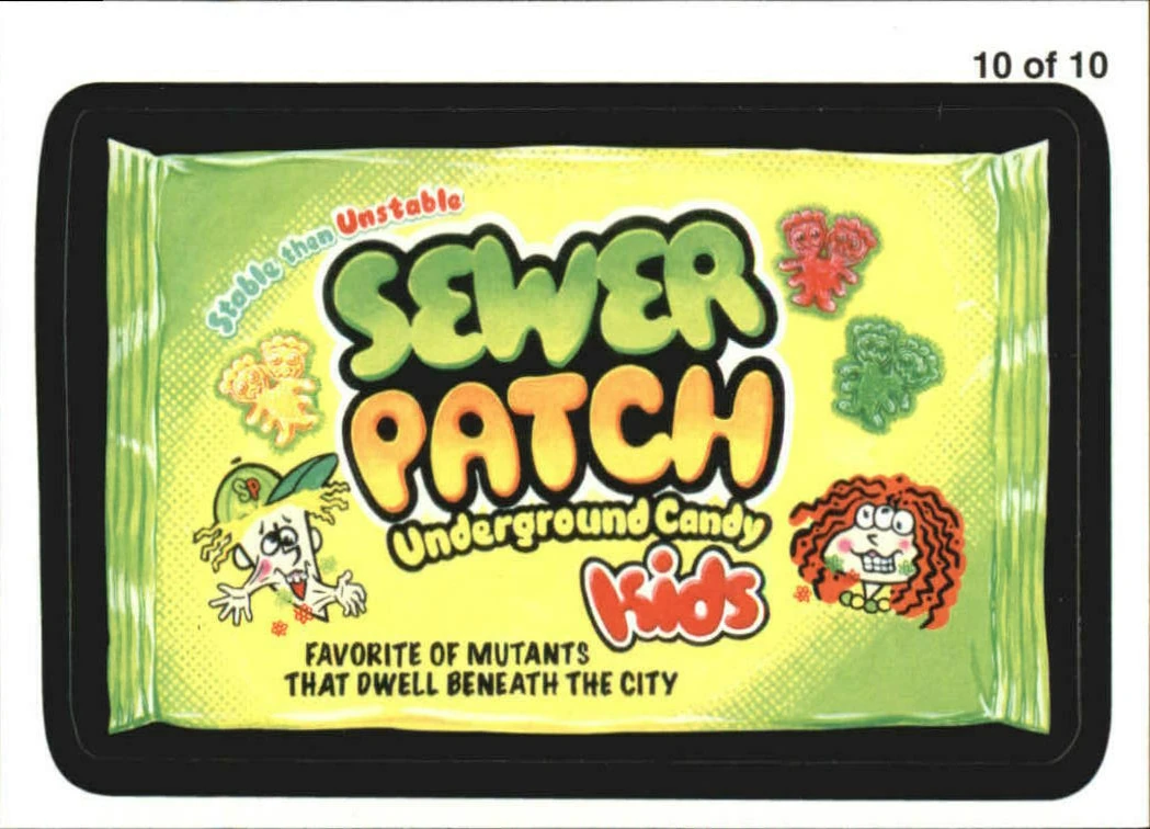 Sewer Patch Underground Candy | Wacky Packages Wiki | Fandom