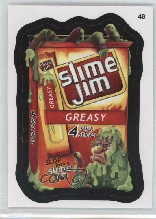 Slime Jim Greasy | Wacky Packages Wiki | Fandom