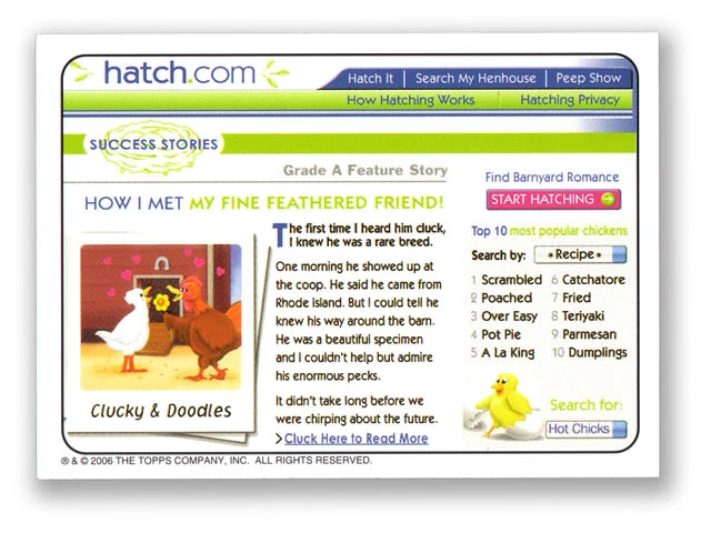 Hatch.com | Wacky Packages Wiki | Fandom