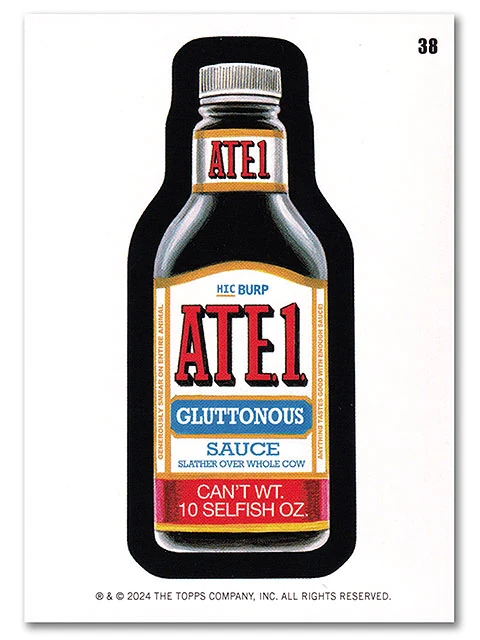 Ate.1. Sauce | Wacky Packages Wiki | Fandom