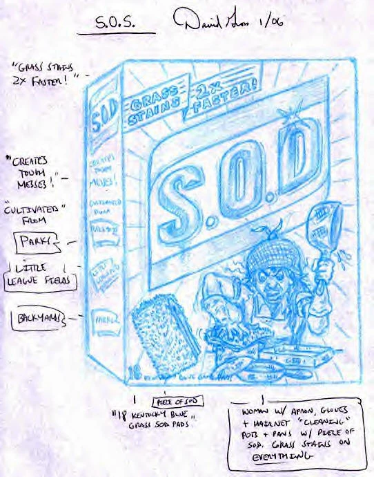 S.O.D | Wacky Packages Wiki | Fandom