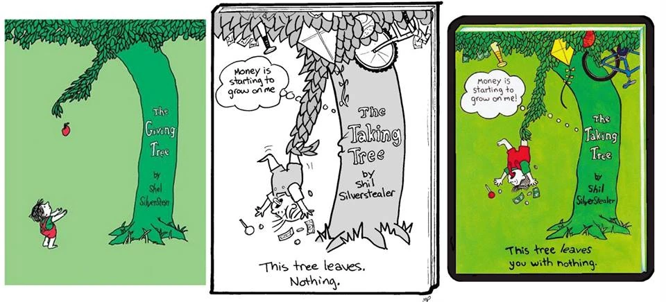 The Taking Tree (rough concept) | Wacky Packages Wiki | Fandom