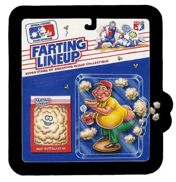 Farting Lineup | Wacky Packages Wiki | Fandom