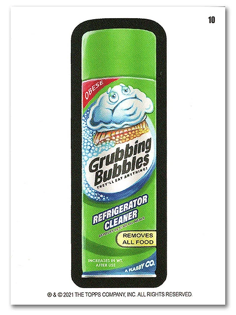 Grubbing Bubbles | Wacky Packages Wiki | Fandom