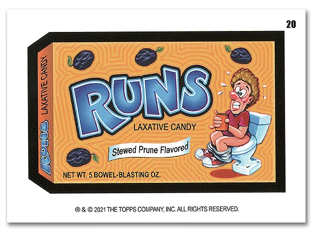 Runs | Wacky Packages Wiki | Fandom