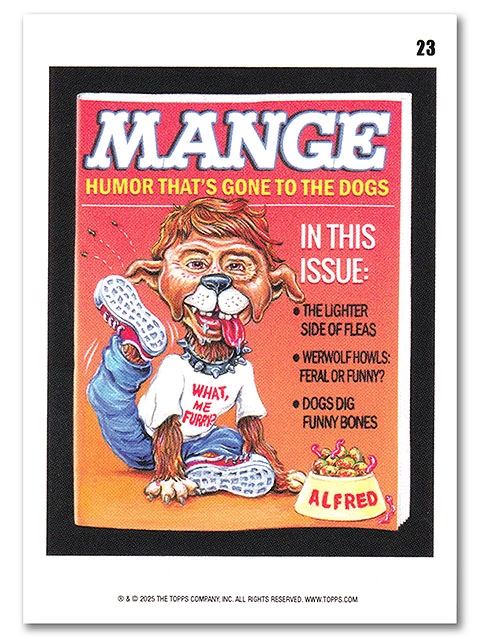 Mange | Wacky Packages Wiki | Fandom