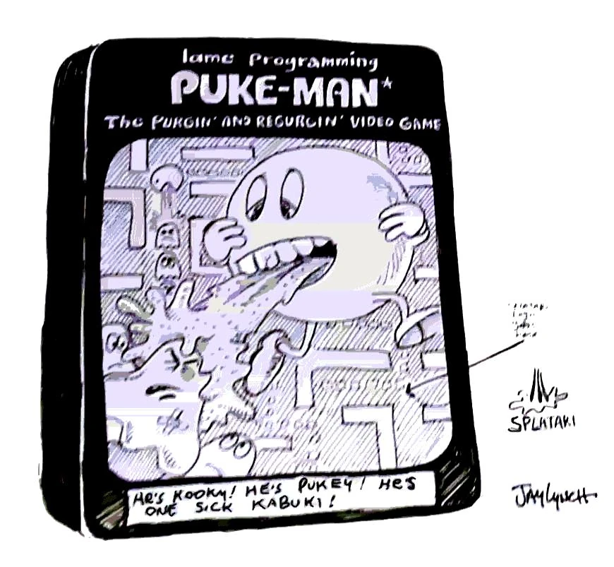 Puke-Man | Wacky Packages Wiki | Fandom