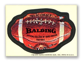 Balding Football | Wacky Packages Wiki | Fandom