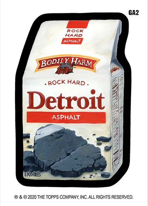 Asphalt Cookies | Wacky Packages Wiki | Fandom