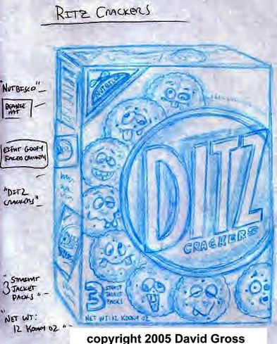 Ditz (rough art) | Wacky Packages Wiki | Fandom
