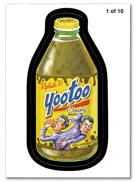 Yootoo Cloning Drink | Wacky Packages Wiki | Fandom