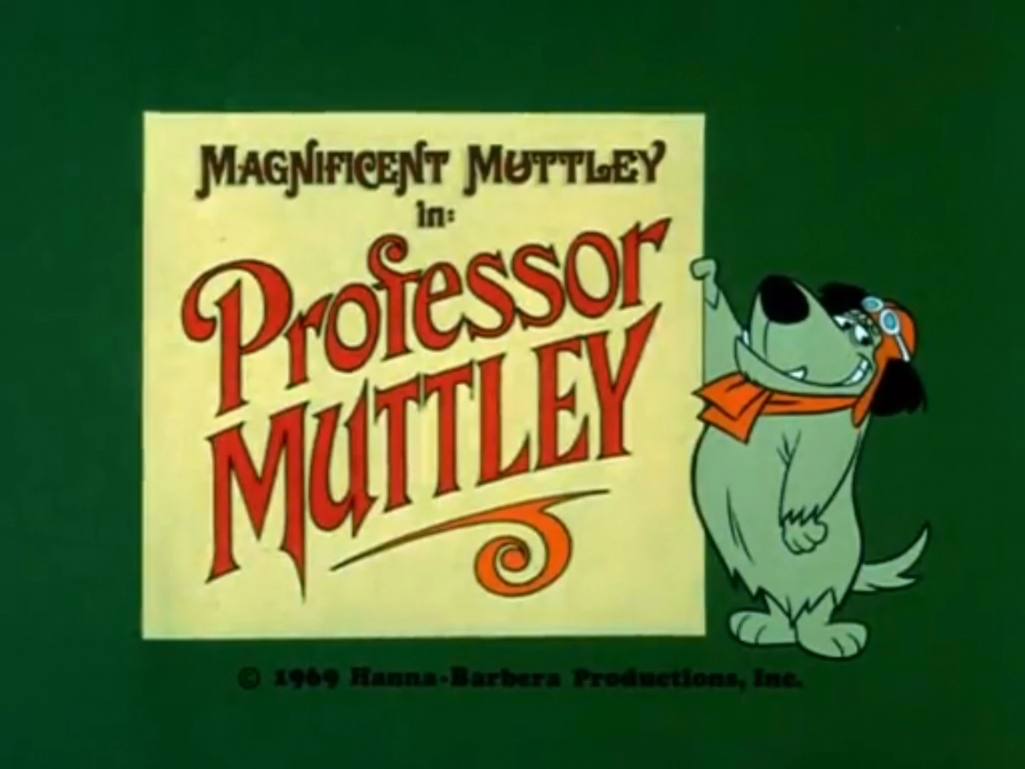 Magnifico Muttley Magnificent Muttley ITA Episodio (Dic, 50% OFF