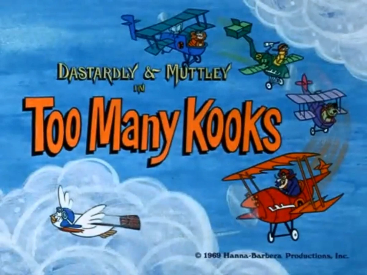 Too Many Kooks | Wacky Races Wiki | Fandom