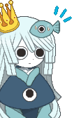 Uomihime/Sprites | Wadanohara and the Great Blue Sea Wiki | Fandom