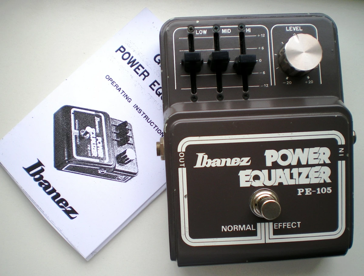 PE-105 Power Equalizer | Wikiwahwah Guitar and Bass Effects Wiki | Fandom