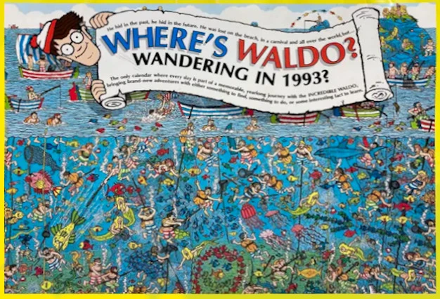 Where's Waldo Wandering in 1993? | Waldo Wiki | Fandom