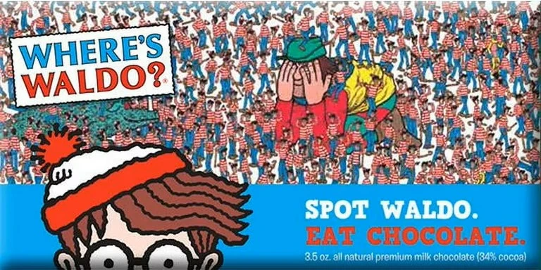 Where's Waldo? chocolate bars | Waldo Wiki | Fandom