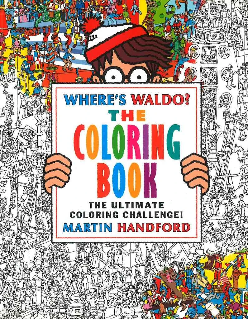 Where's Waldo? The Coloring Book | Waldo Wiki | Fandom